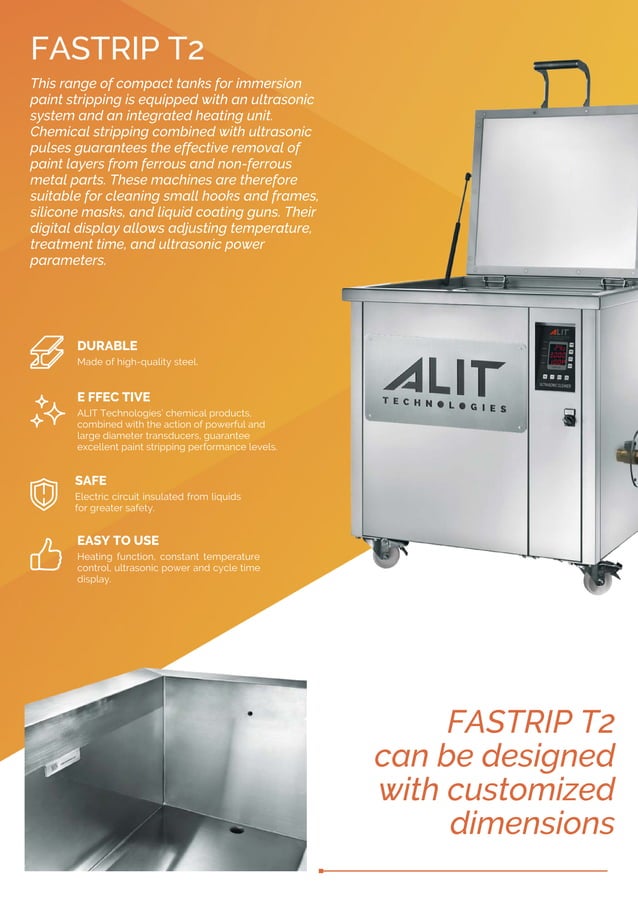 Fastrip T2 - Ultrasonic paint stripping systems | PDF
