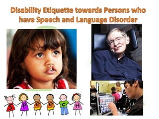 A Little about Disability Etiquette | PPTX