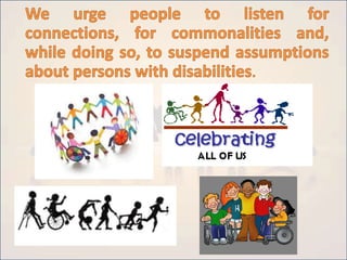 A Little about Disability Etiquette | PPTX