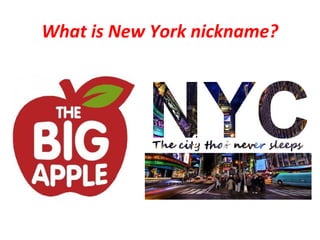 A little bite of the Big Apple | PPT