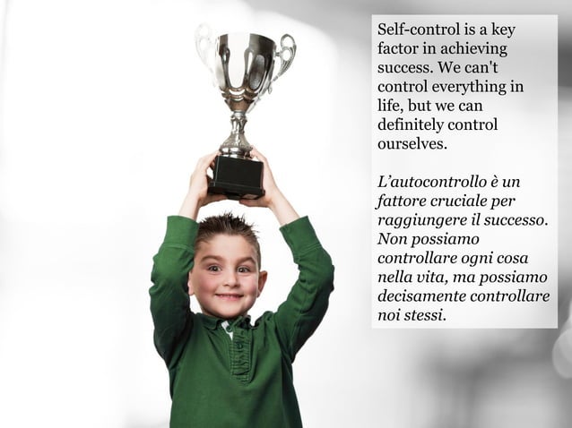 A Little Children’s Book about Self Control - Un libro per bambini ...