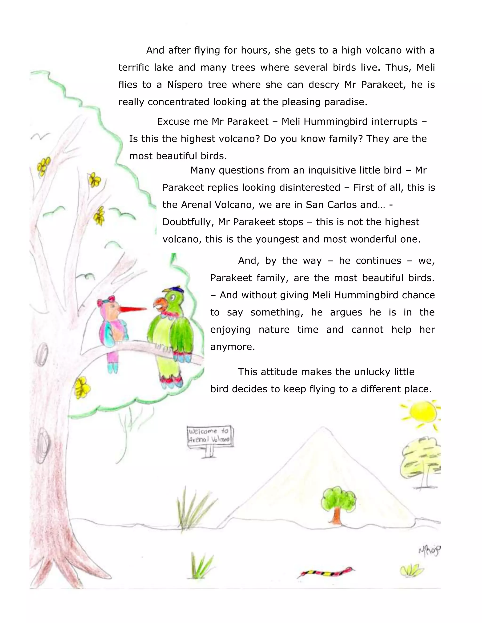 A little hummingbird is lost - Yendry Rojas Zúñiga | PDF | Free Download