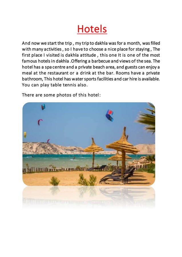 A little introduction about dakhla | PDF