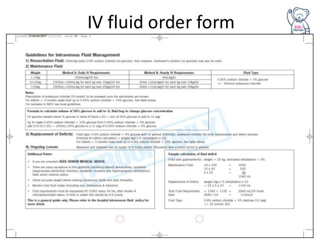 Rachael Worthington - A Point Prevalence Study of Paediatric IV Fluids