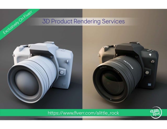 High-fidelity product rendering solution. | PPTX