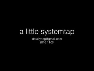 A little systemtap | PDF