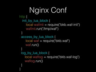 A little waf | PDF | Internet | Computing