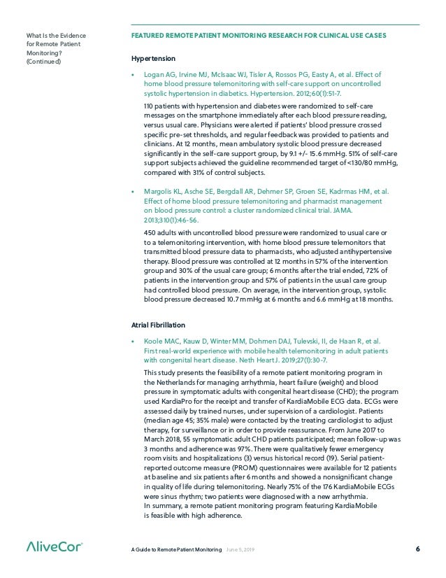 Remote Patient Monitoring Guide - Alivecor | PDF