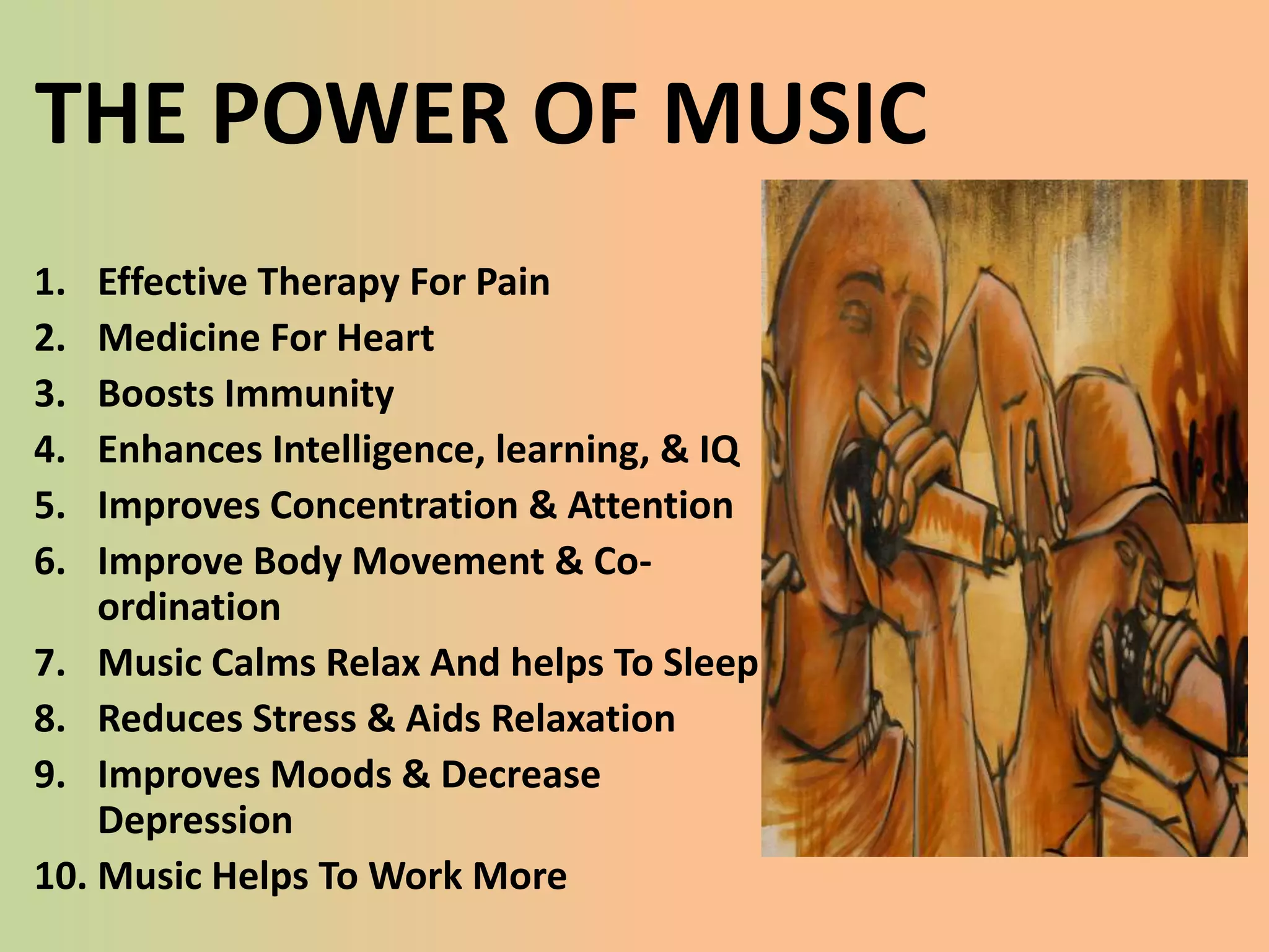 how does music influence people (ALIV- BANGLADESH) | PPTX | World ...