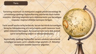 Tarix va Zamonamiz, History and now | PDF
