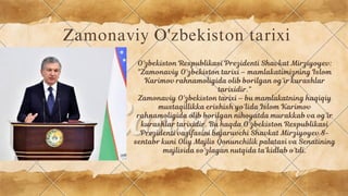 Tarix va Zamonamiz, History and now | PDF