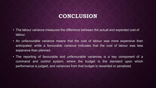 Labour variance analysis | PPTX