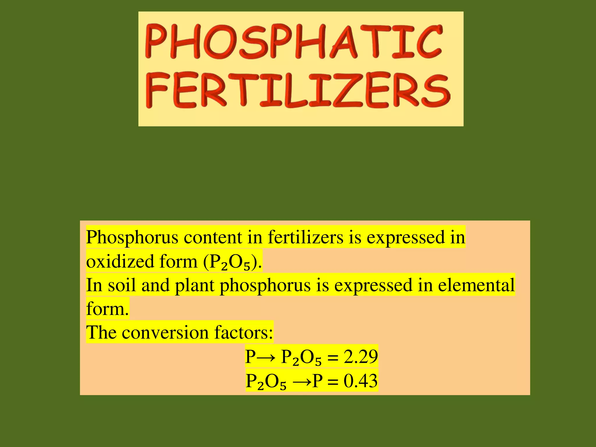 Introduction to Fertilizers | PDF