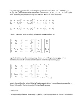 Aljabar linear | DOC