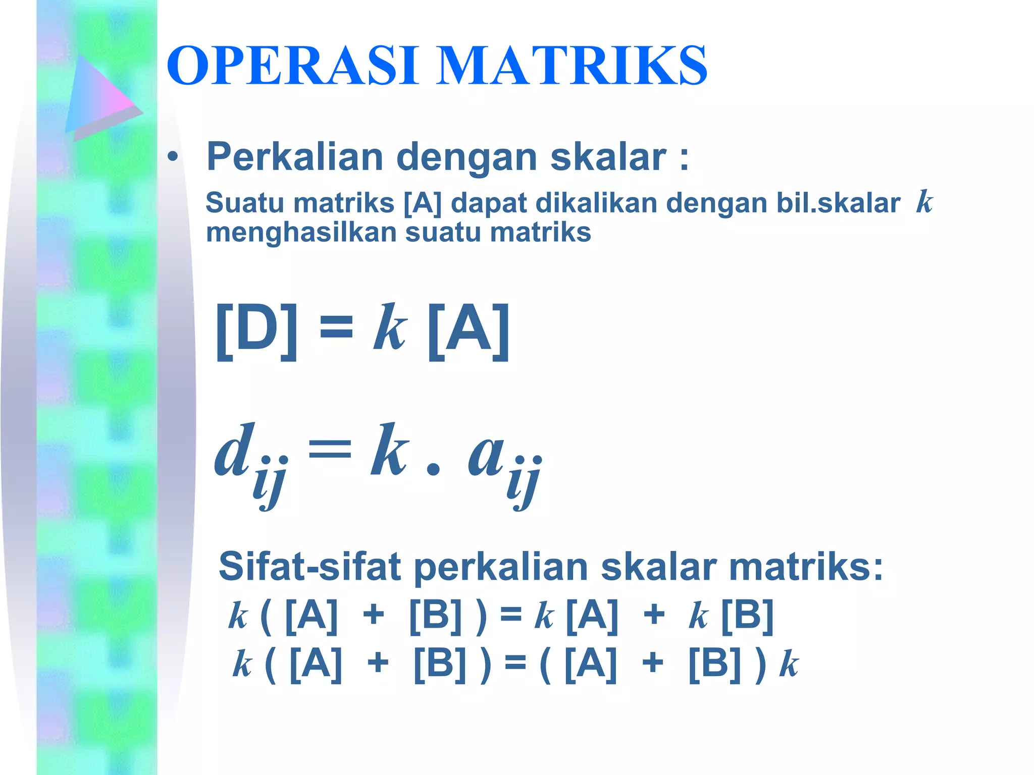 Aljabar matriks rev1 | PDF