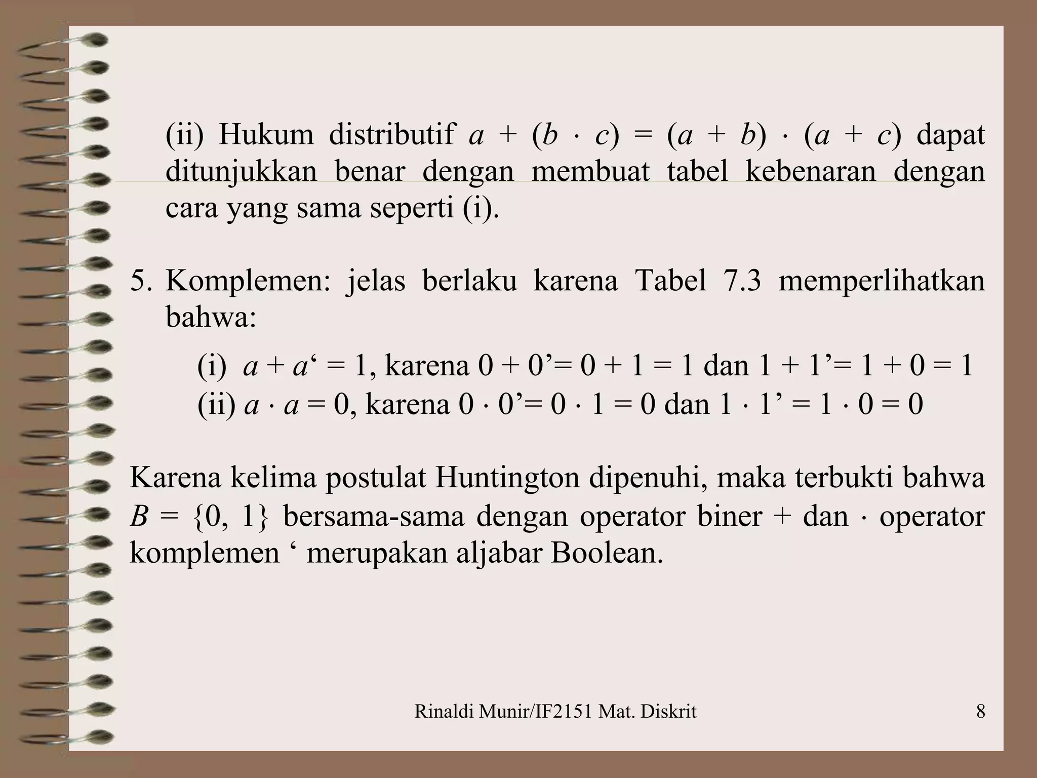 Aljabar Boolean.ppt