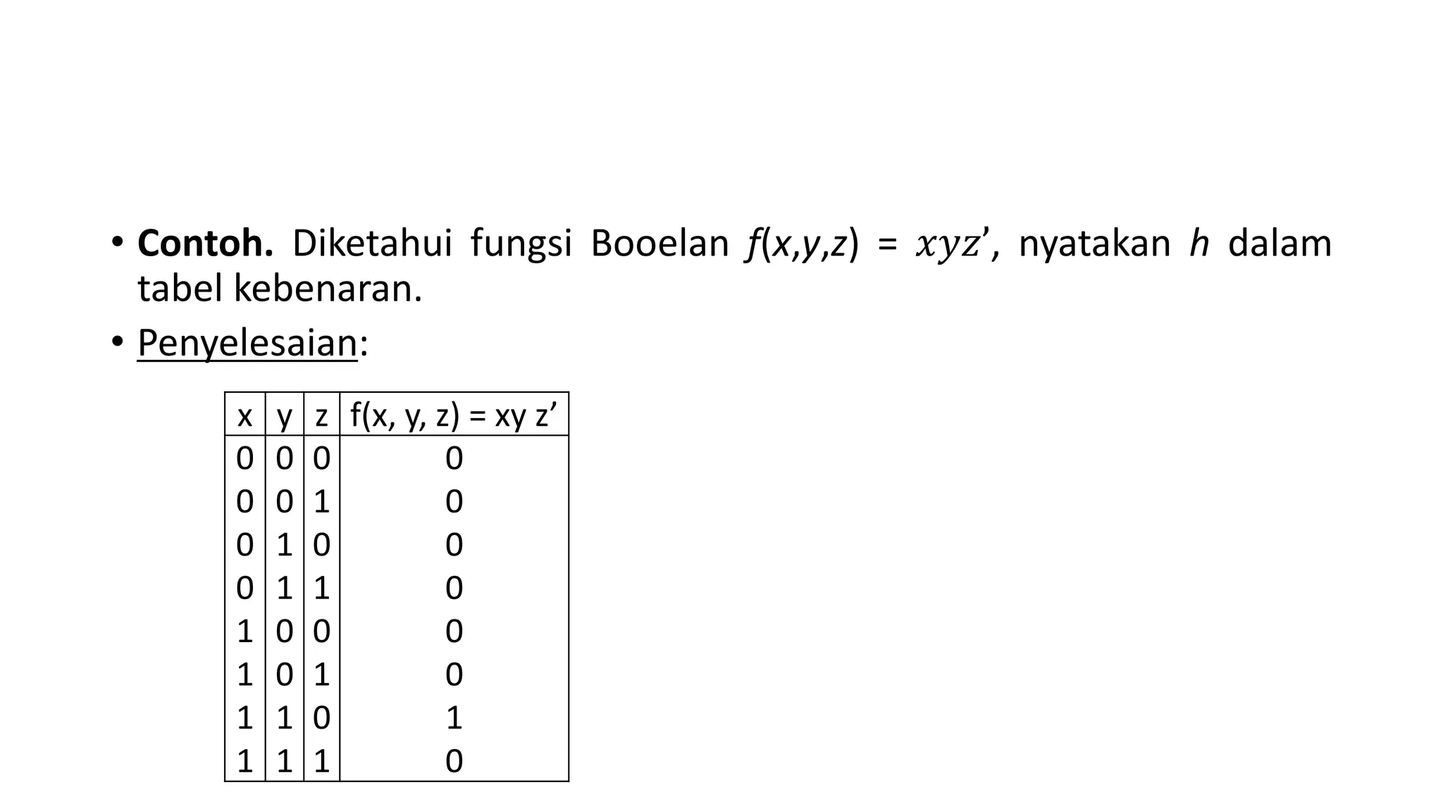ALJABAR BOOLEAN PART 2 UNTUK MATEMATIKA DISKRIT | PDF