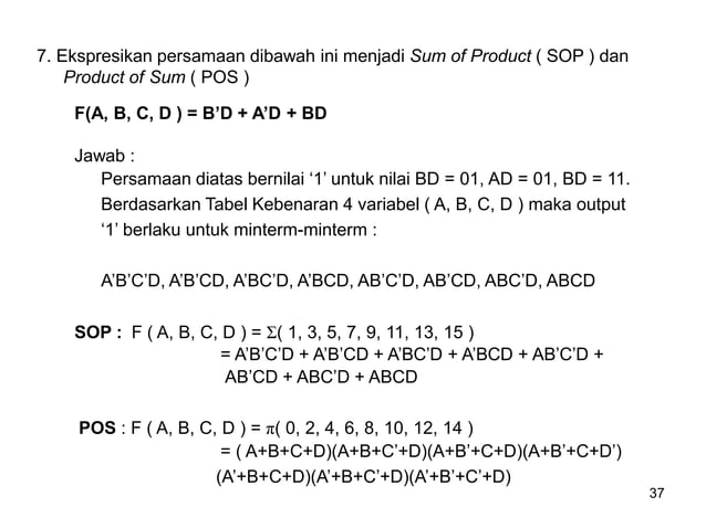 Aljabar Boolean, SOP&POS, Peta Karnaugh.pdf