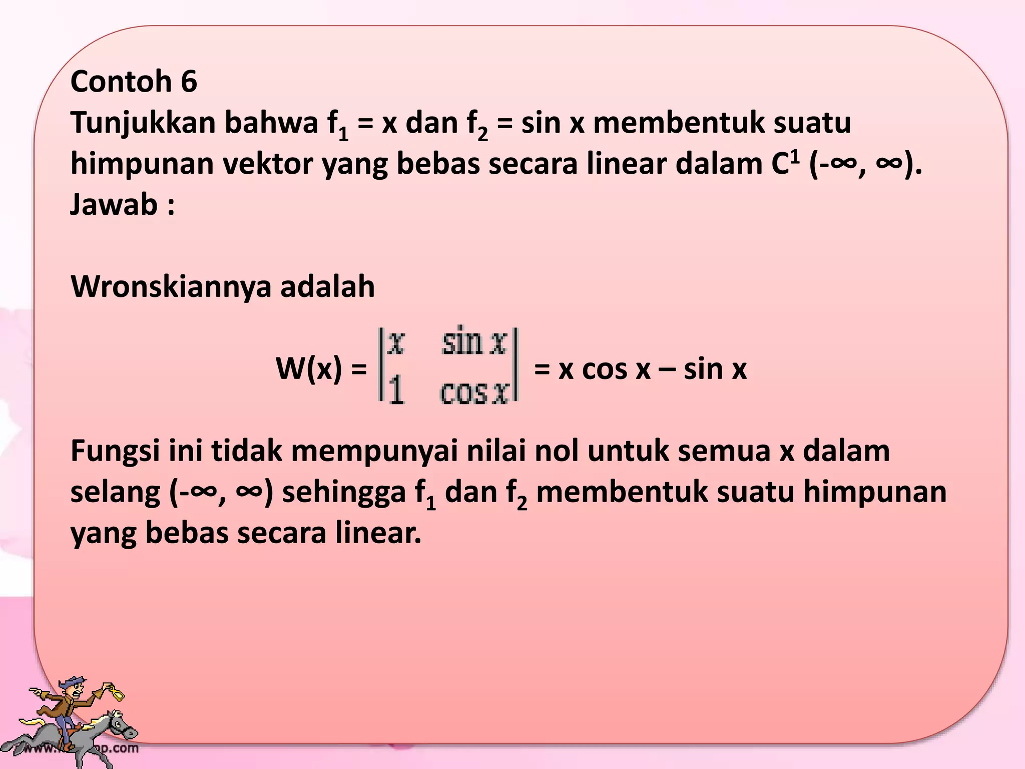 Aljabar linear:Kebebasan Linear, Basis, dan Dimensi.ppt