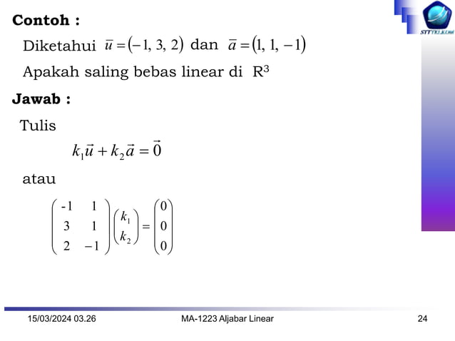 Aljabar_Linear_Elementer dalam kuliah.ppt