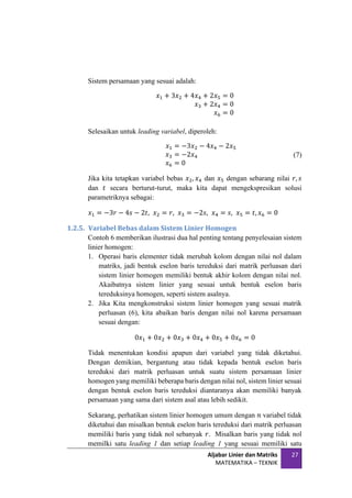 Aljabar linier dan matrik joko soebagyo et.al compressed | PDF