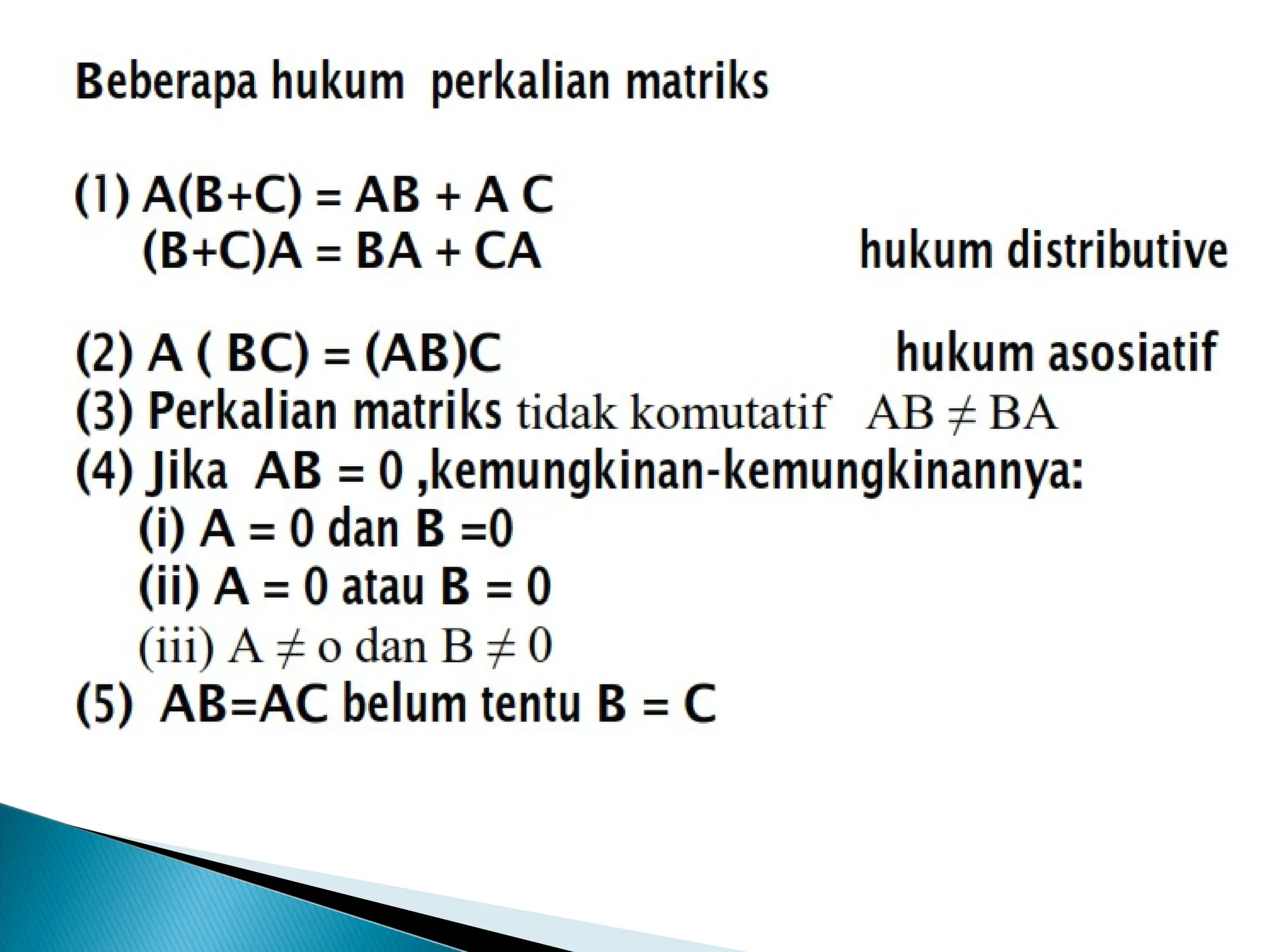 ALJABAR LINIER DAN MATRIKS (Jenis-jenis matriks dan operasi matriks).ppt