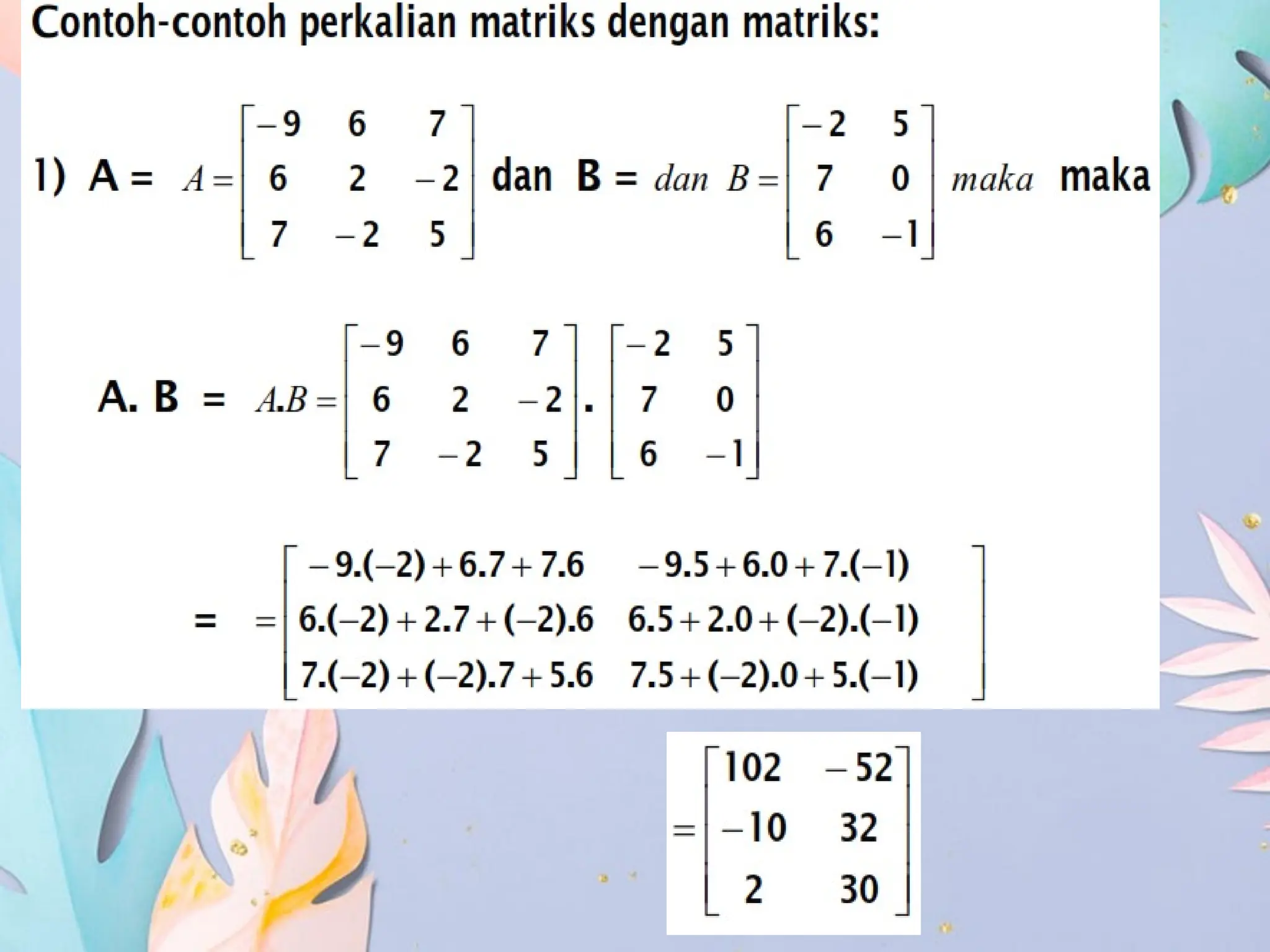 ALJABAR LINIER SEM I PERTEMUAN 1 materi tentang matriks.ppt