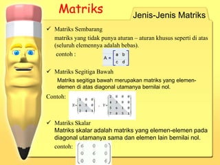 Aljabar matriks | PPTX