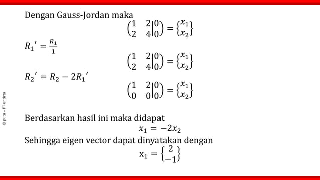 Aljabar Matriks - Eigen Value and Eigen Vector.pptx