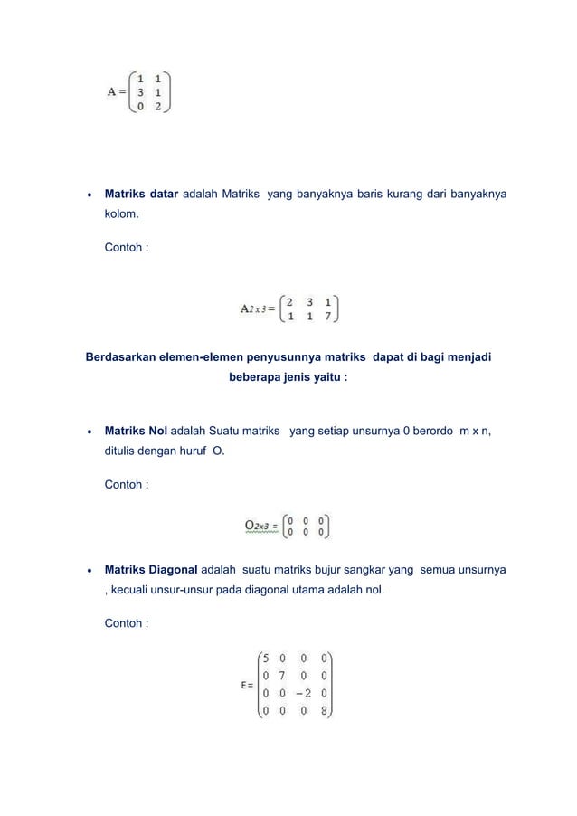 Aljabar vektor dan matriks | PDF