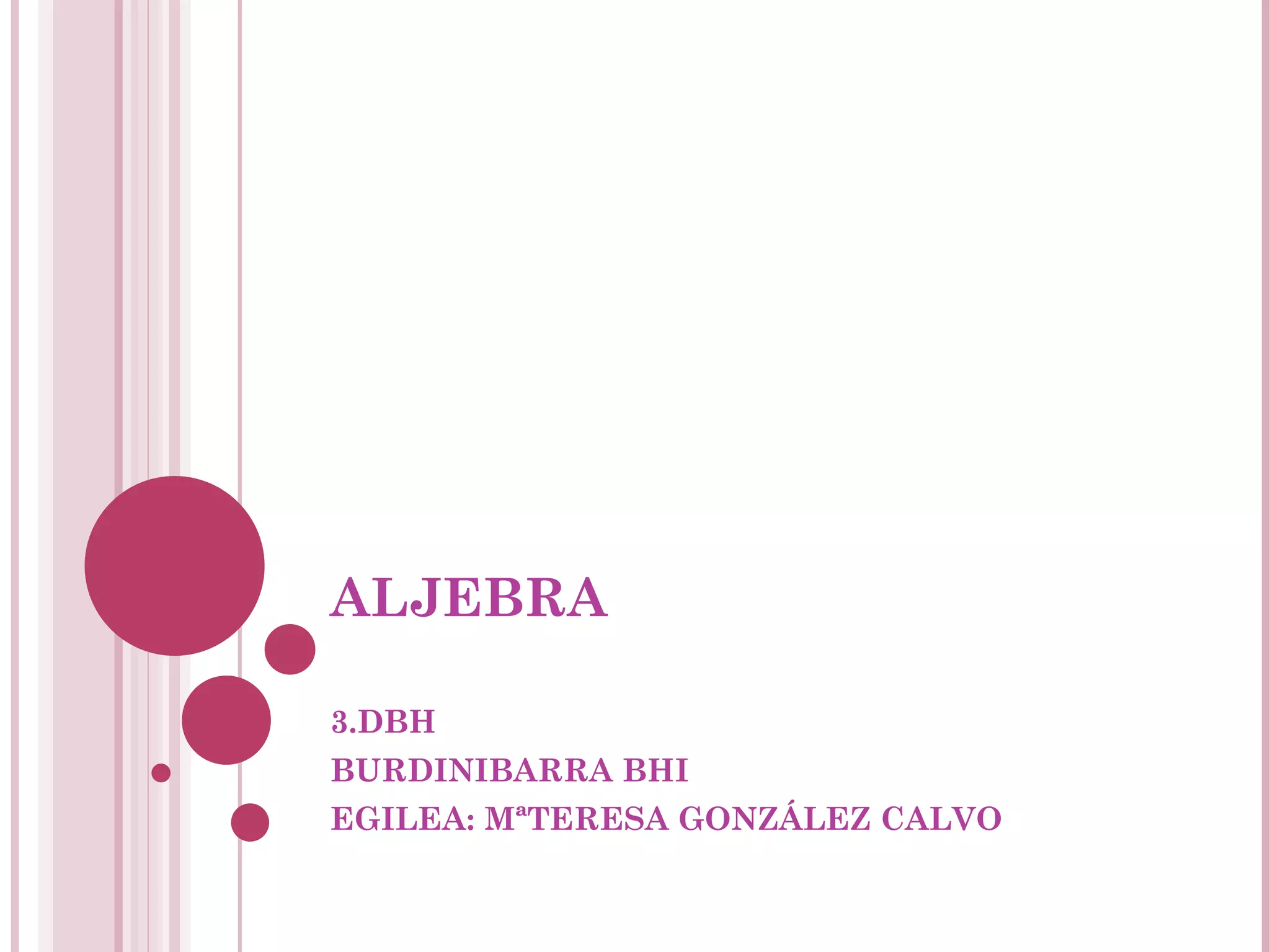 Aljebra acer | PPT