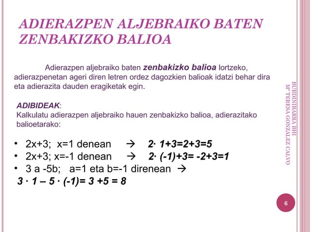 Aljebra acer | PPT