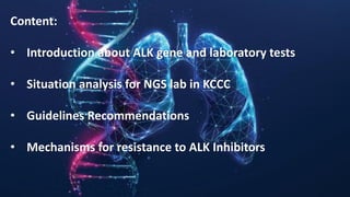 Clinical Integration of NGS for ALK Fusions Identification in NSCLC ...
