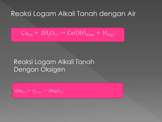 Alkali tanah-power-point | PPTX