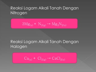 Alkali tanah-power-point | PPTX