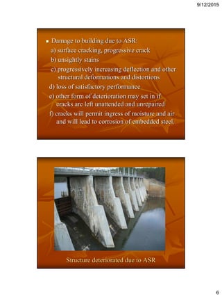 Alkali aggregate reaction | PDF