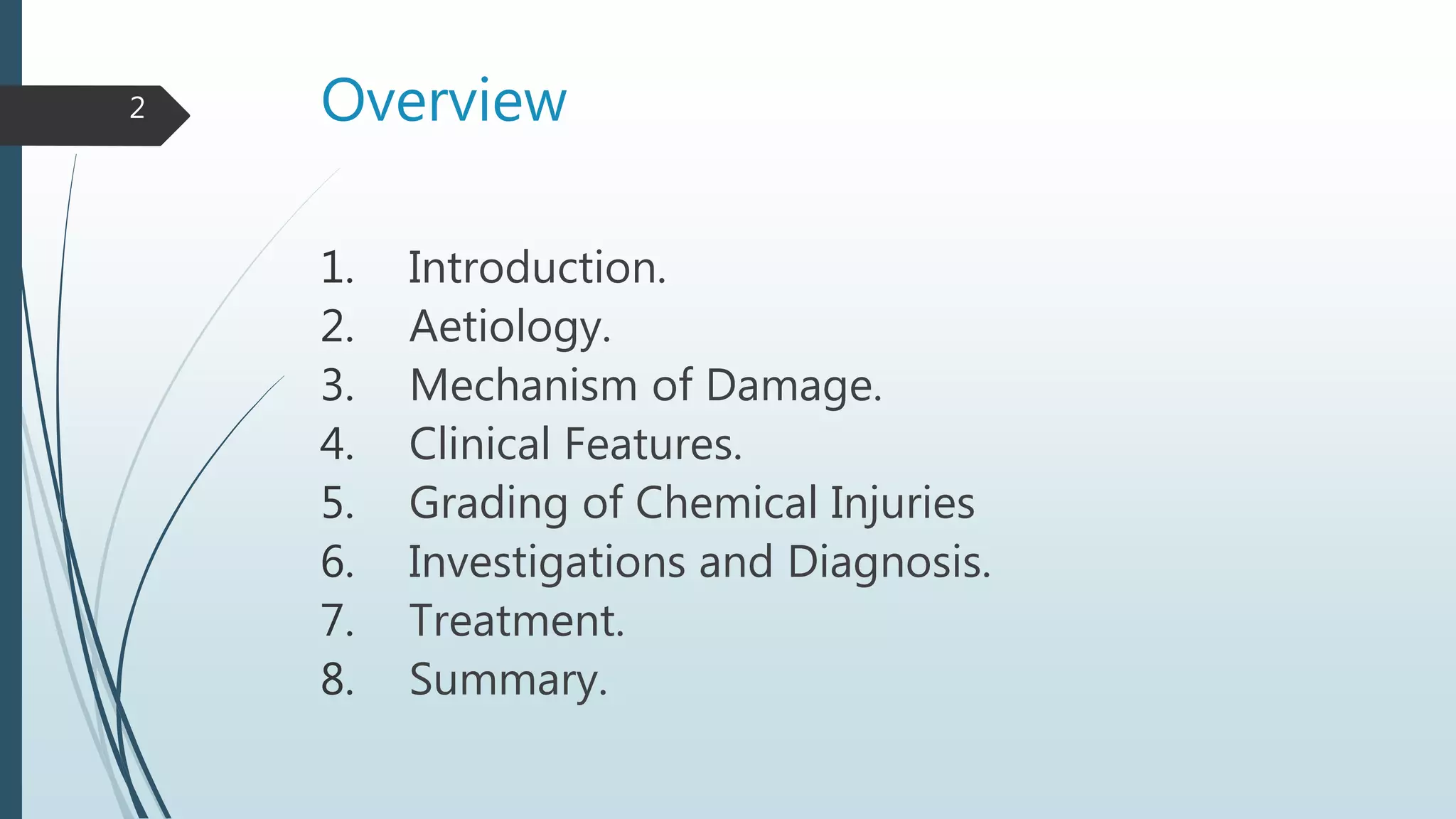 Alkali Burns Eye | PPTX