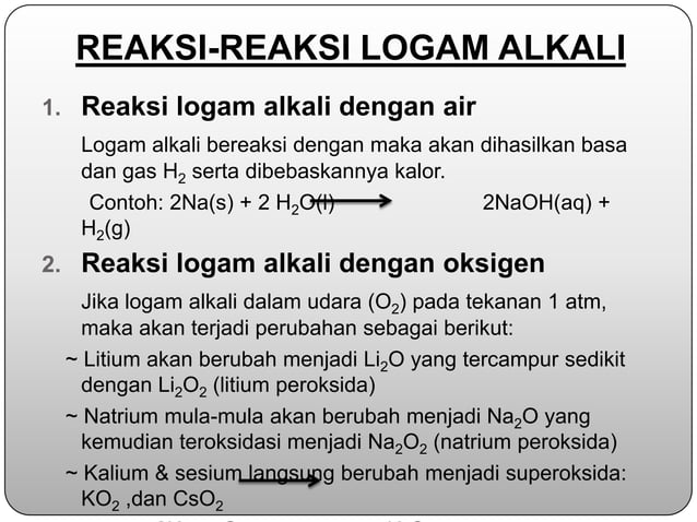 ALKALI-Golongan IA.Kimia | PPTX