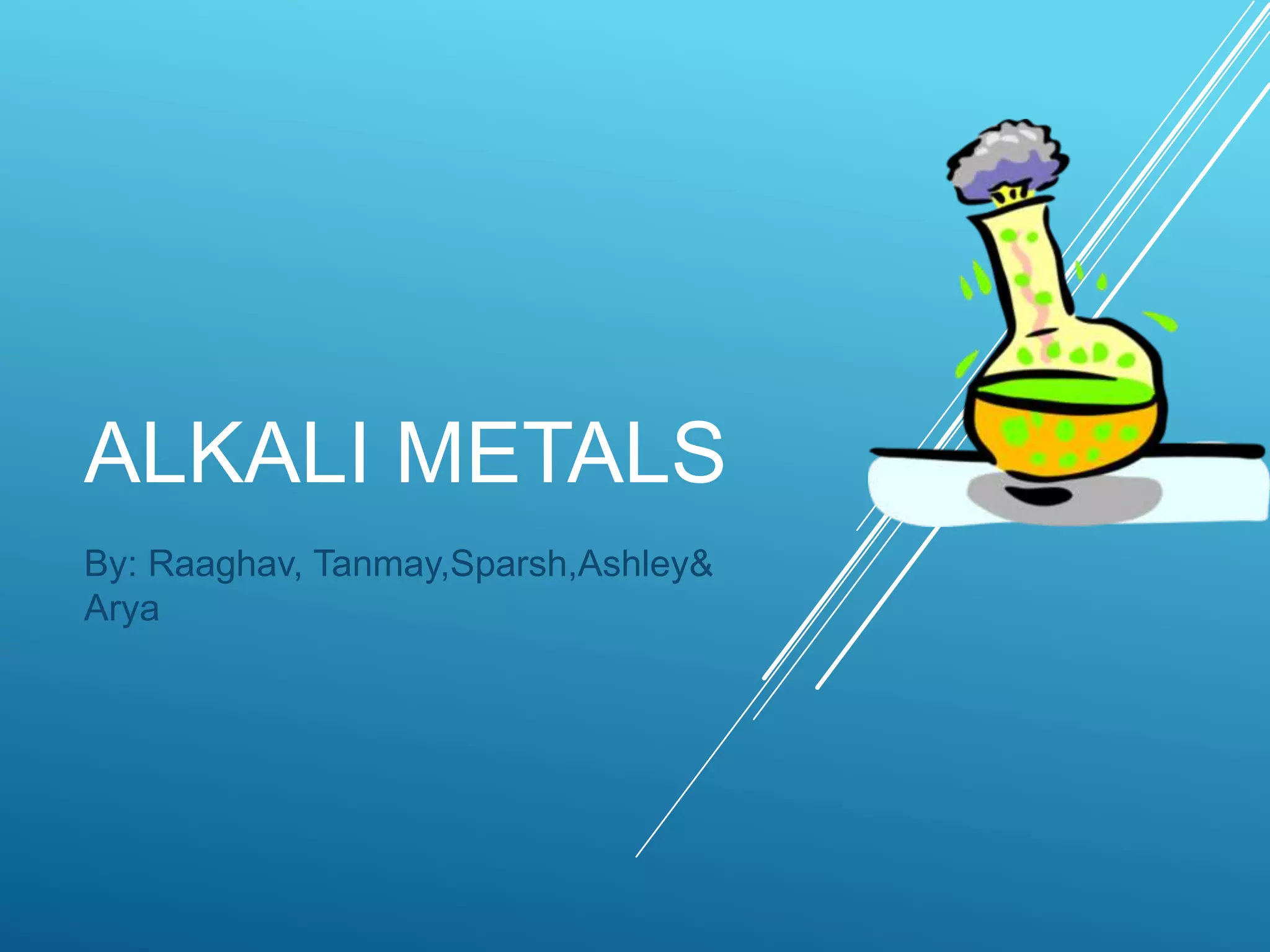 Alkali metals chemistry pro presentation professional | PPTX