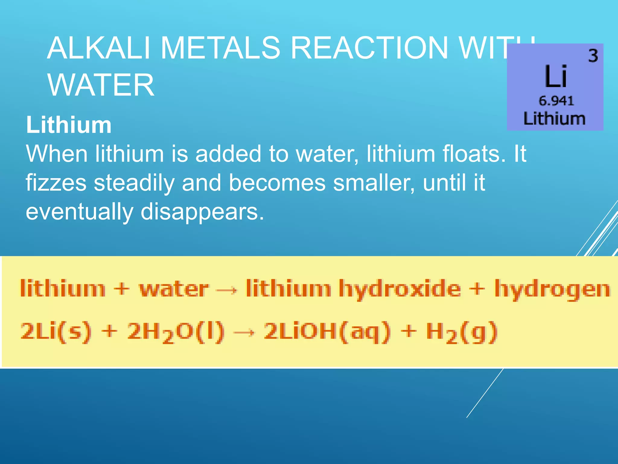 Alkali metals chemistry pro presentation professional | PPTX