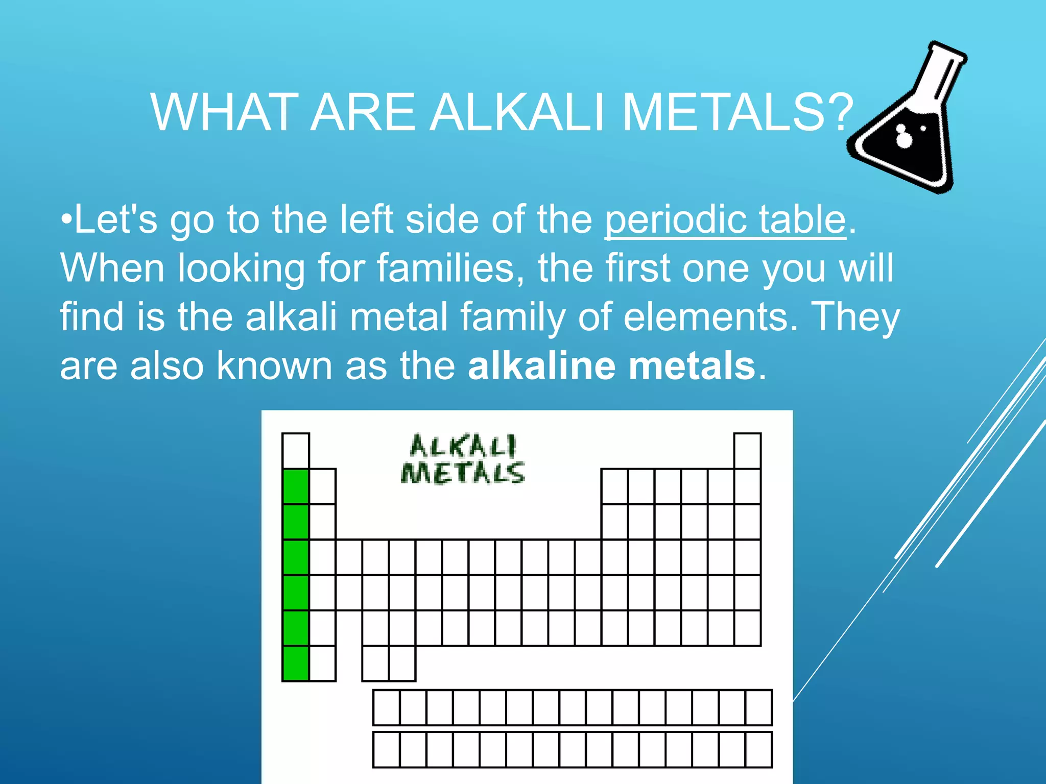 Alkali metals chemistry pro presentation professional | PPTX