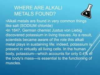 Alkali metals chemistry pro presentation professional | PPTX
