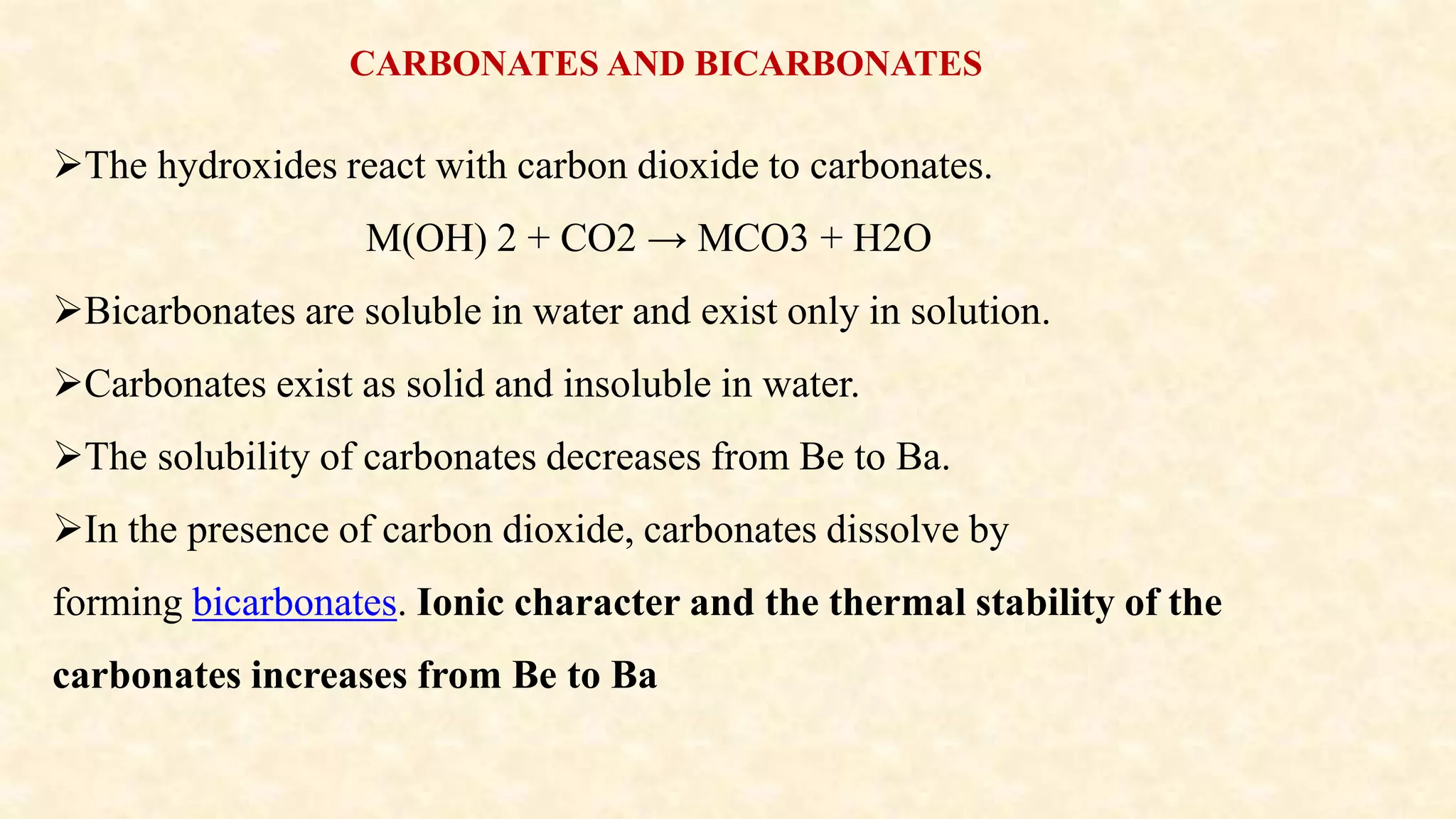 Alkaline earth metals | PPTX