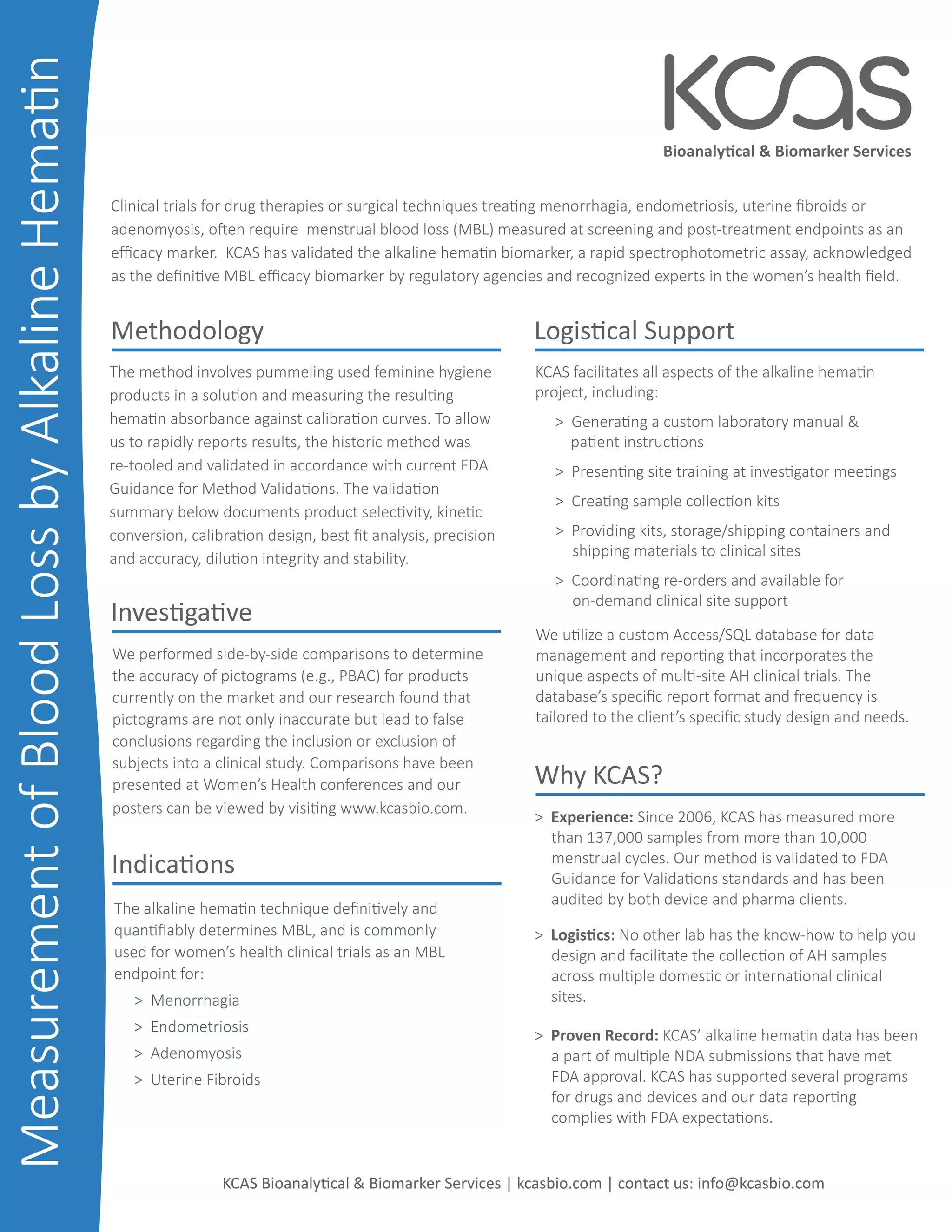 Alkaline Hematin Biomarker | PDF