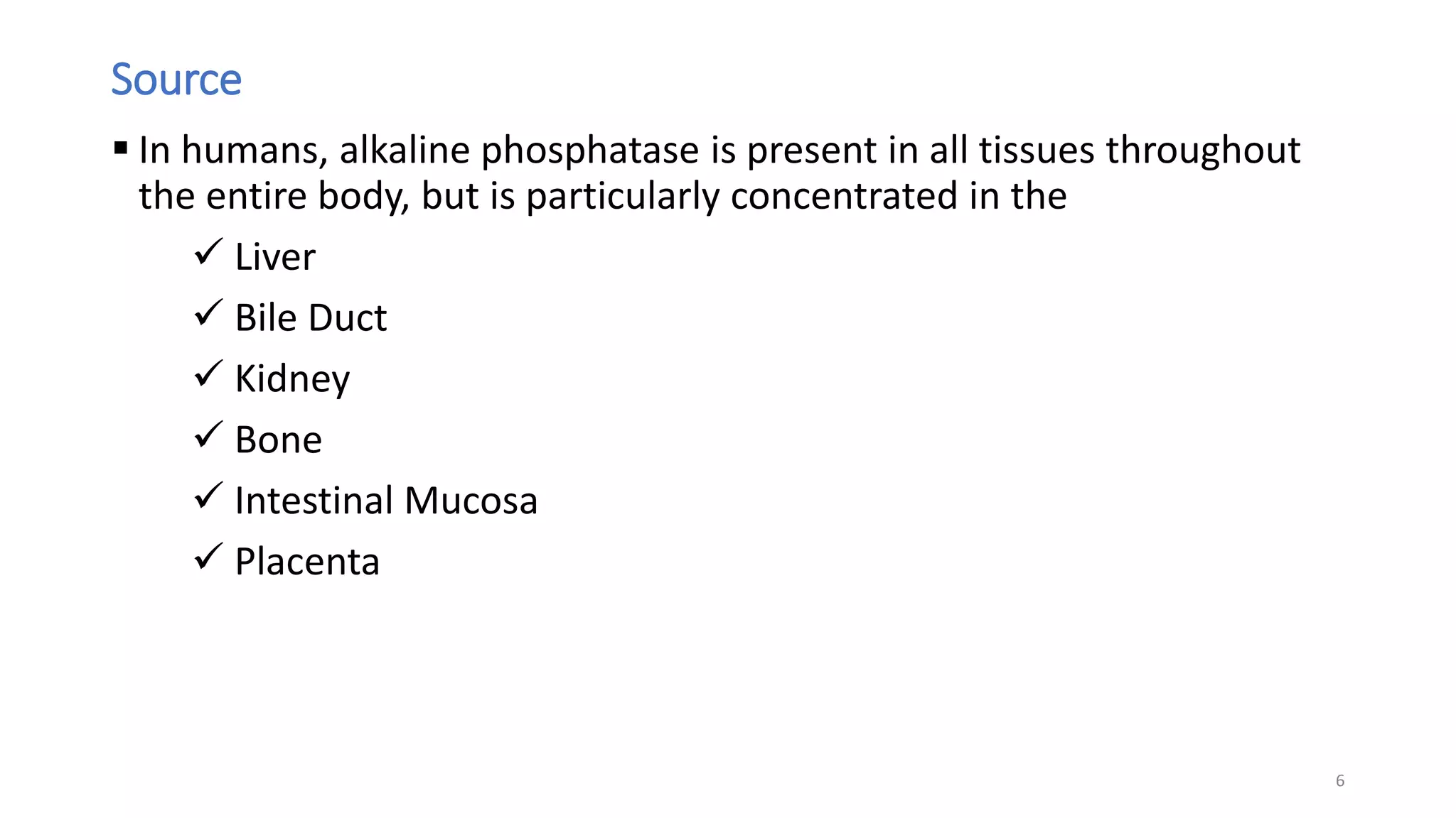 Alkaline phosphatase- Basics | PPSX