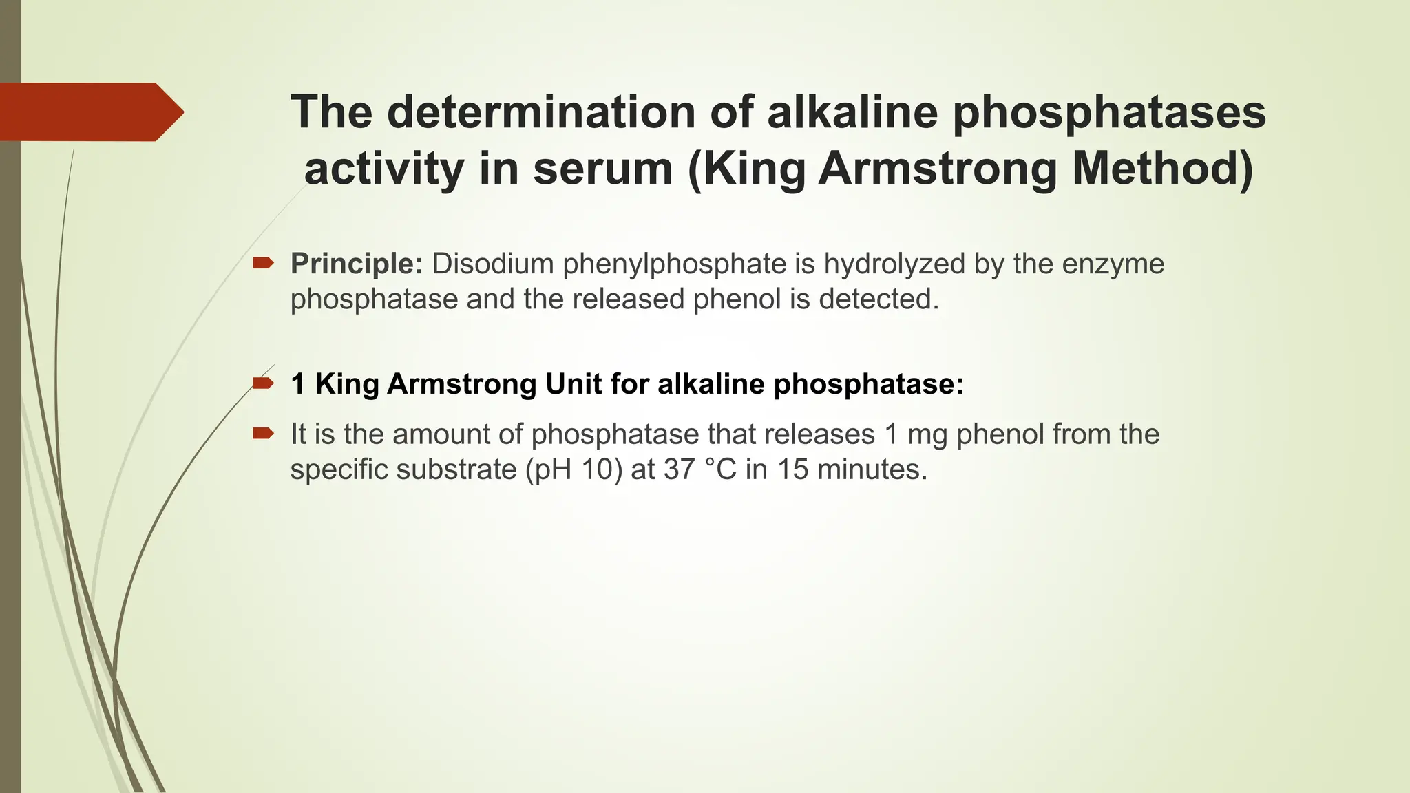 Presentation on Alkaline Phosphatase Assay in serum | PPTX