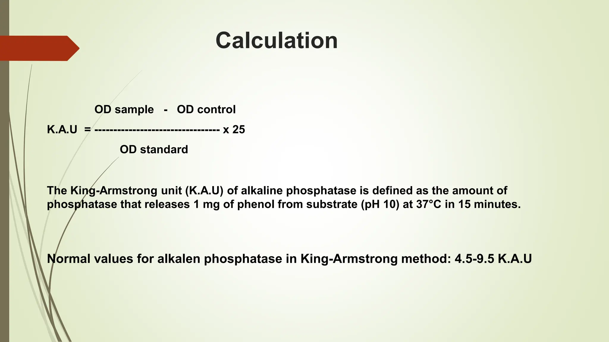 Presentation on Alkaline Phosphatase Assay in serum | PPTX | Bone and ...