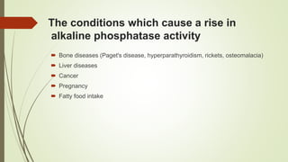 Presentation on Alkaline Phosphatase Assay in serum | PPTX | Bone and ...