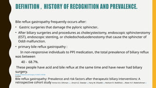 ALKALINE REFLUX . ( Bile GASTRITIS )pptx | PPTX