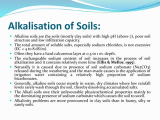 Alkaline Soils and it’s Improvement in Panchganga Basin (Maharashtra ...
